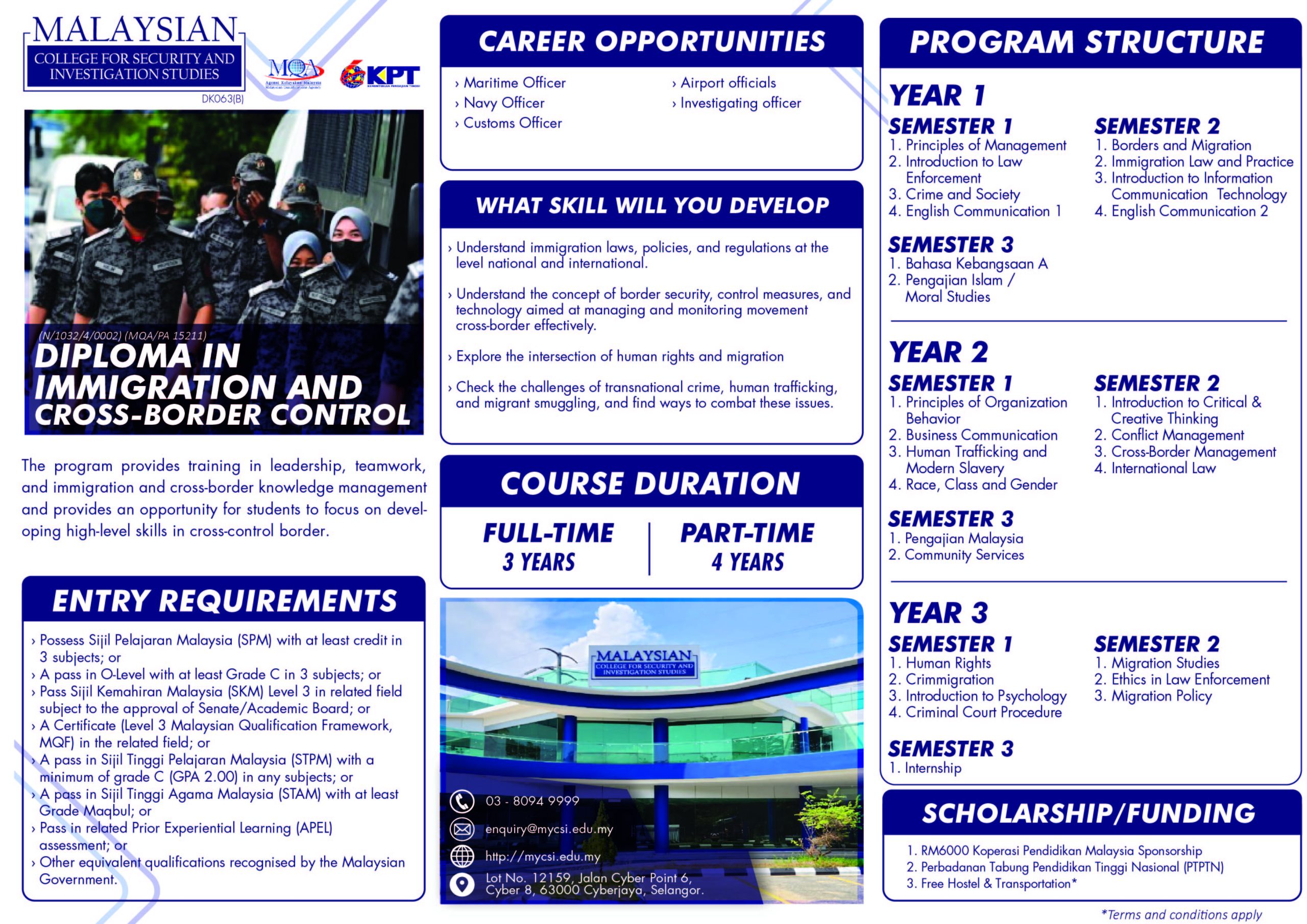 MYCSI – Malaysian College for Security and Investigation Studies